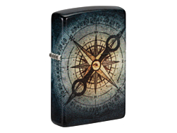 Zippo Compass Ghost Glow med gravyr